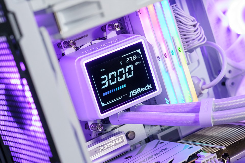 ASRock > Challenger White 240 Digital