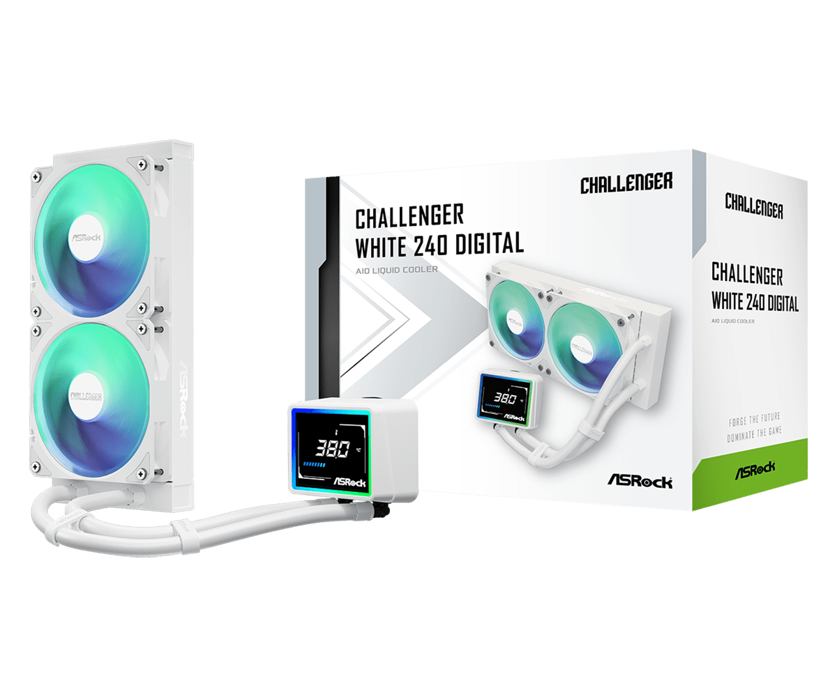 ASRock > Challenger White 240 Digital
