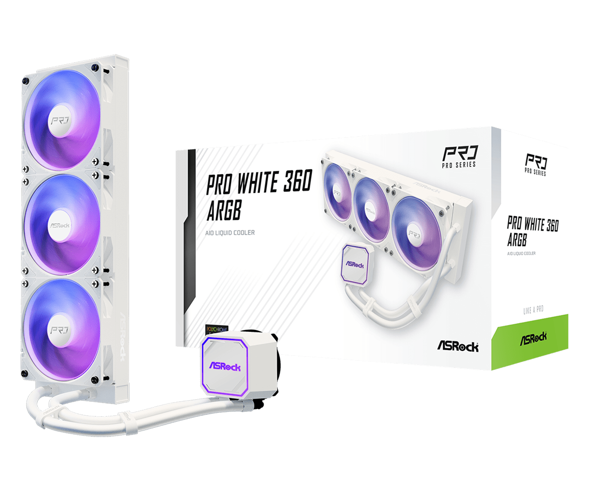 ASRock > Pro White 360 ARGB
