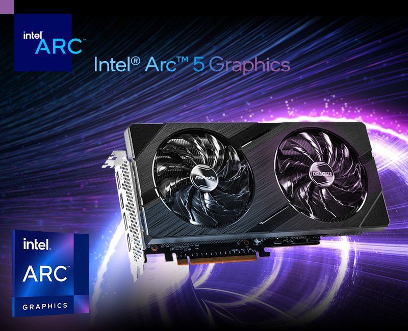 ASRock > Intel Arc A580 Challenger 8GB OC