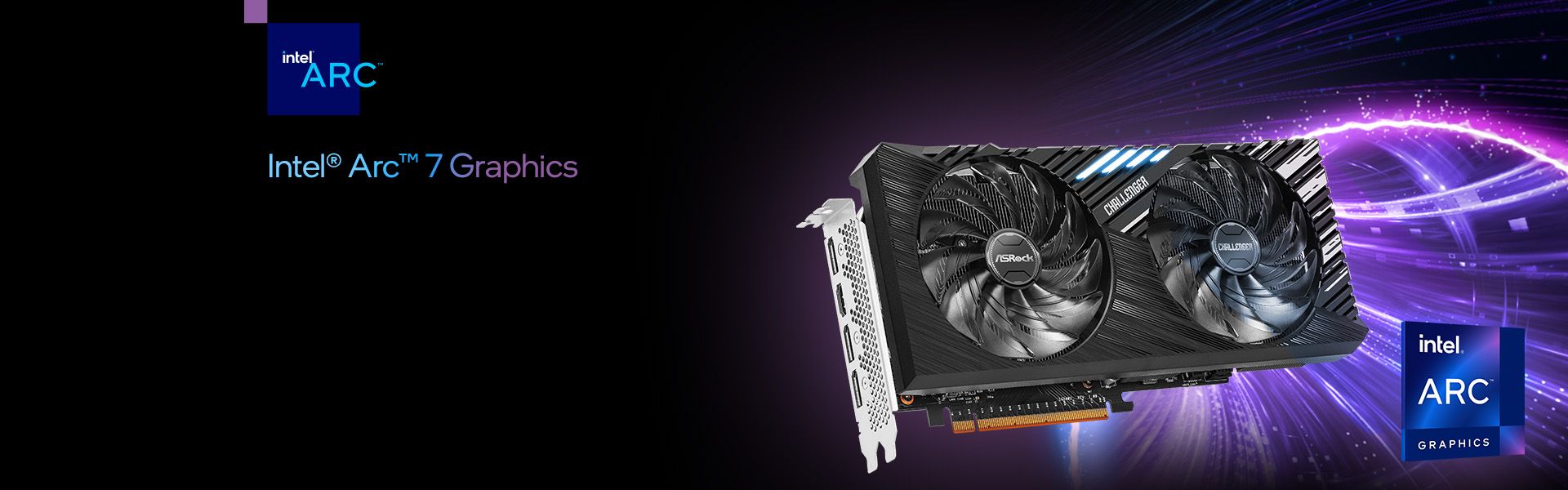 ASRock > Intel Arc A770 Challenger SE 16GB OC