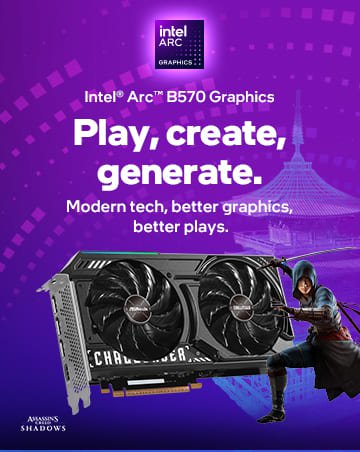 ASRock > Intel Arc B570 Challenger 10GB OC