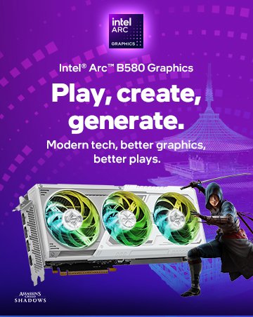 ASRock > Intel Arc B580 Steel Legend 12GB OC
