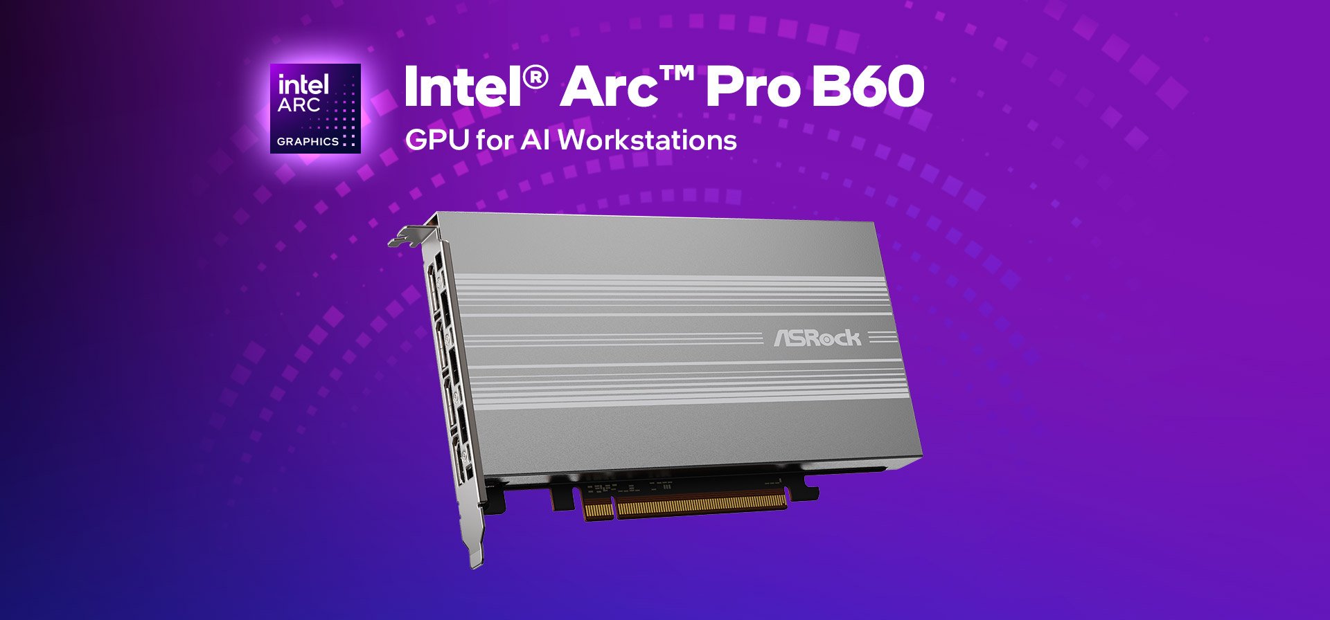 ASRock > Intel Arc Pro B60 Passive 24GB