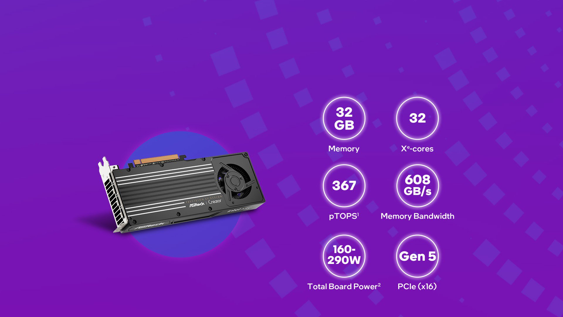 ASRock > Intel Arc Pro B70 Creator 32GB