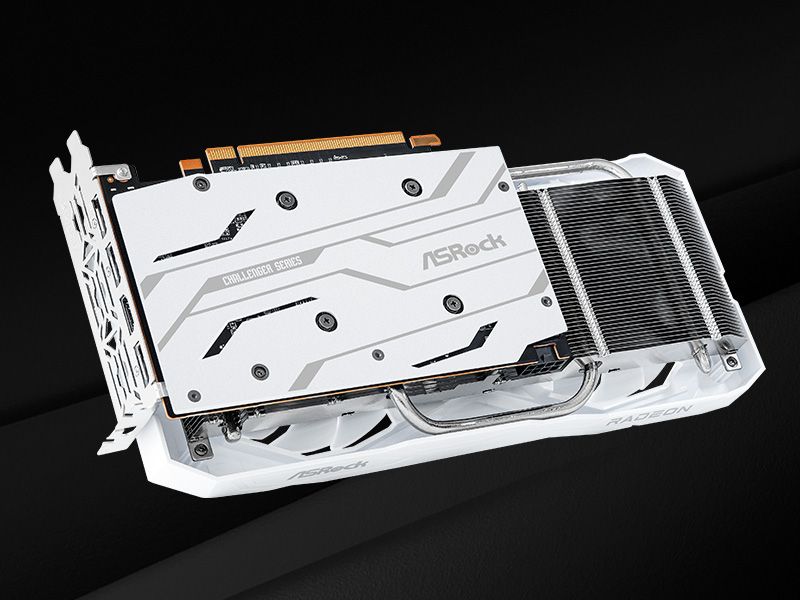 ASRock > AMD Radeon™ RX 6600 Challenger White 8GB
