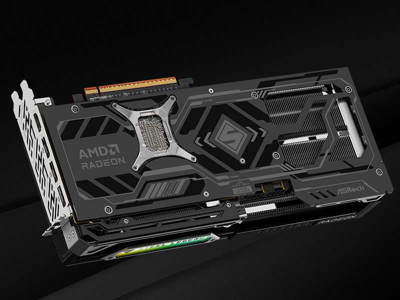 ASRock > AMD Radeon™ RX 9070 XT Steel Legend Dark 16GB