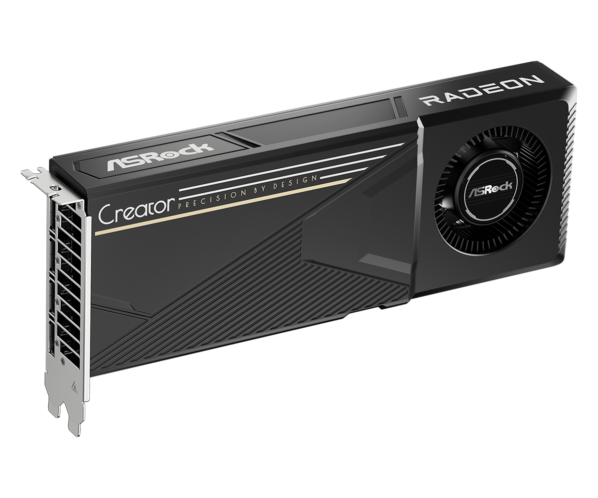ASRock > AMD Radeon™ AI PRO R9700 Creator 32GB