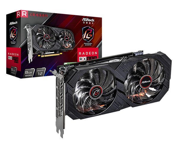华擎科技 | AMD Radeon™ RX 590 GME 幻影电竞 Elite 8G