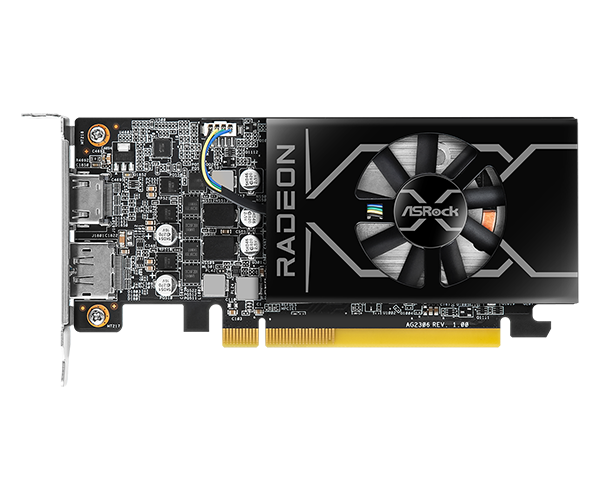 ASRock > AMD Radeon™ RX 6400 Low Profile 4GB