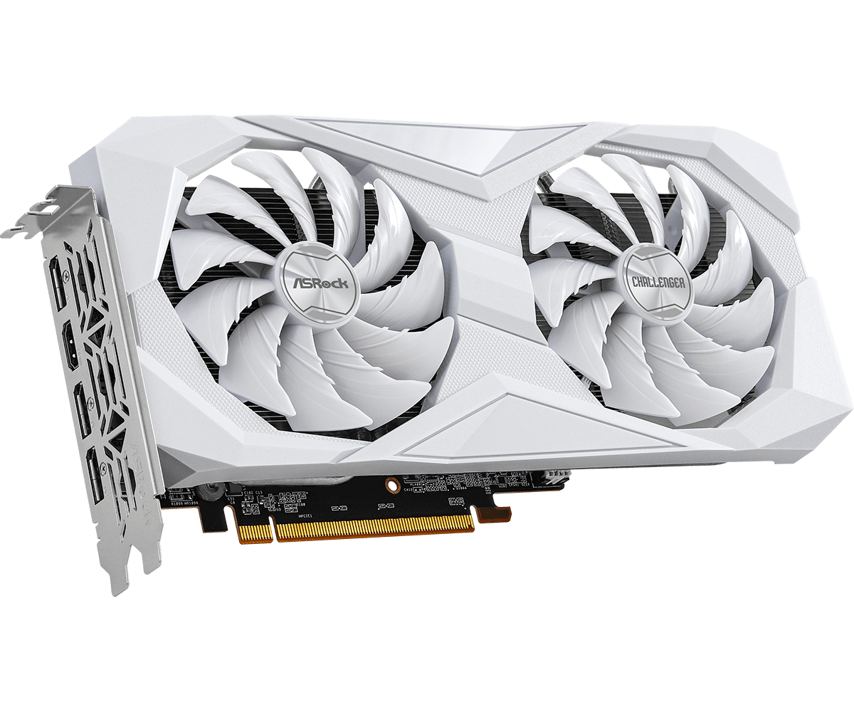 ASRock > AMD Radeon™ RX 6600 Challenger White 8GB