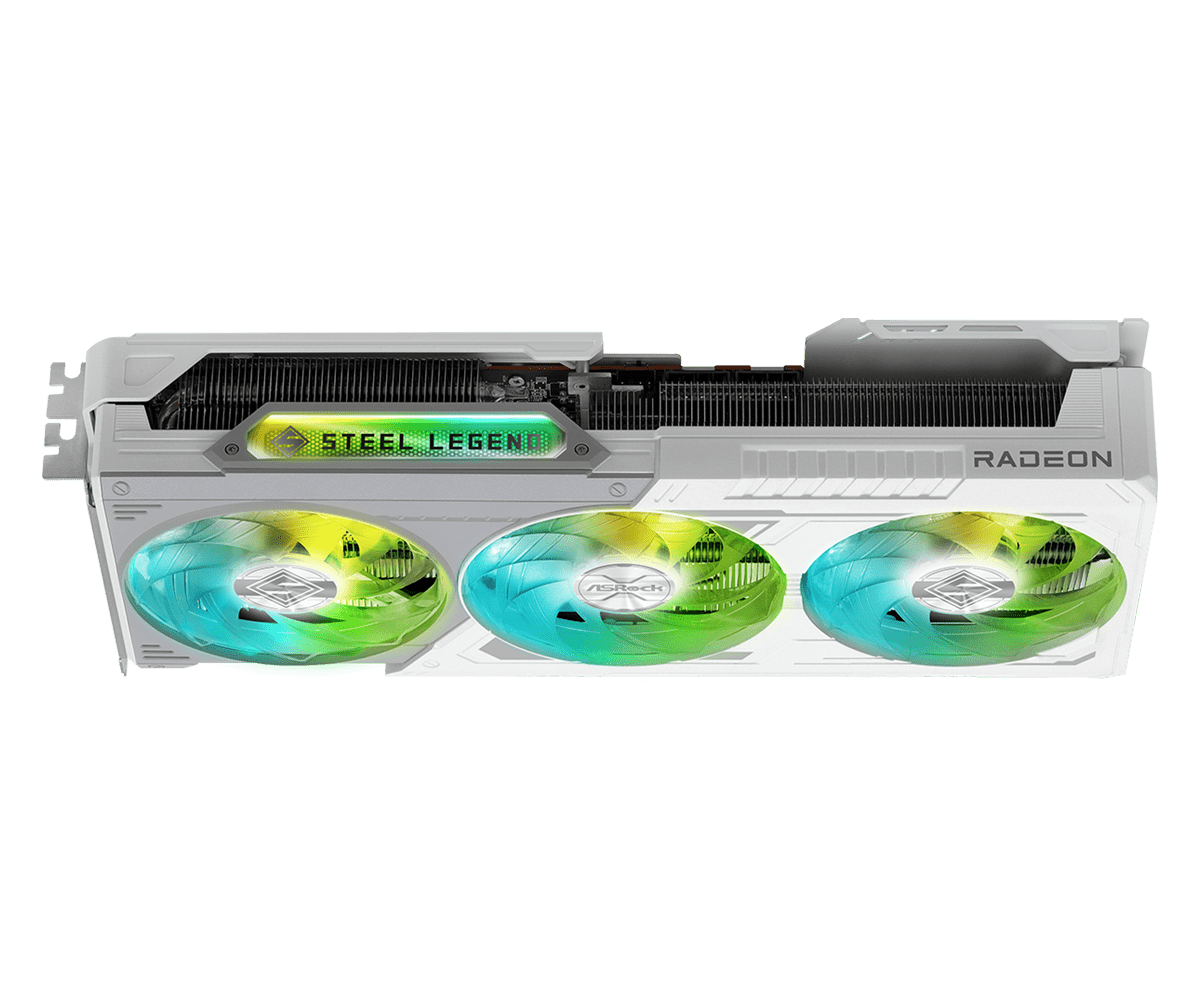 ASRock > AMD Radeon™ RX 9070 XT Steel Legend 16GB