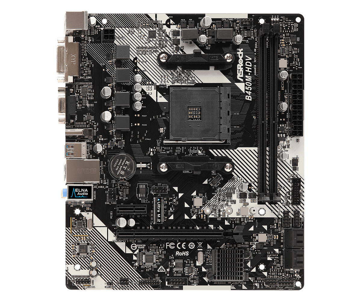 ASRock > B450M-HDV R4.0