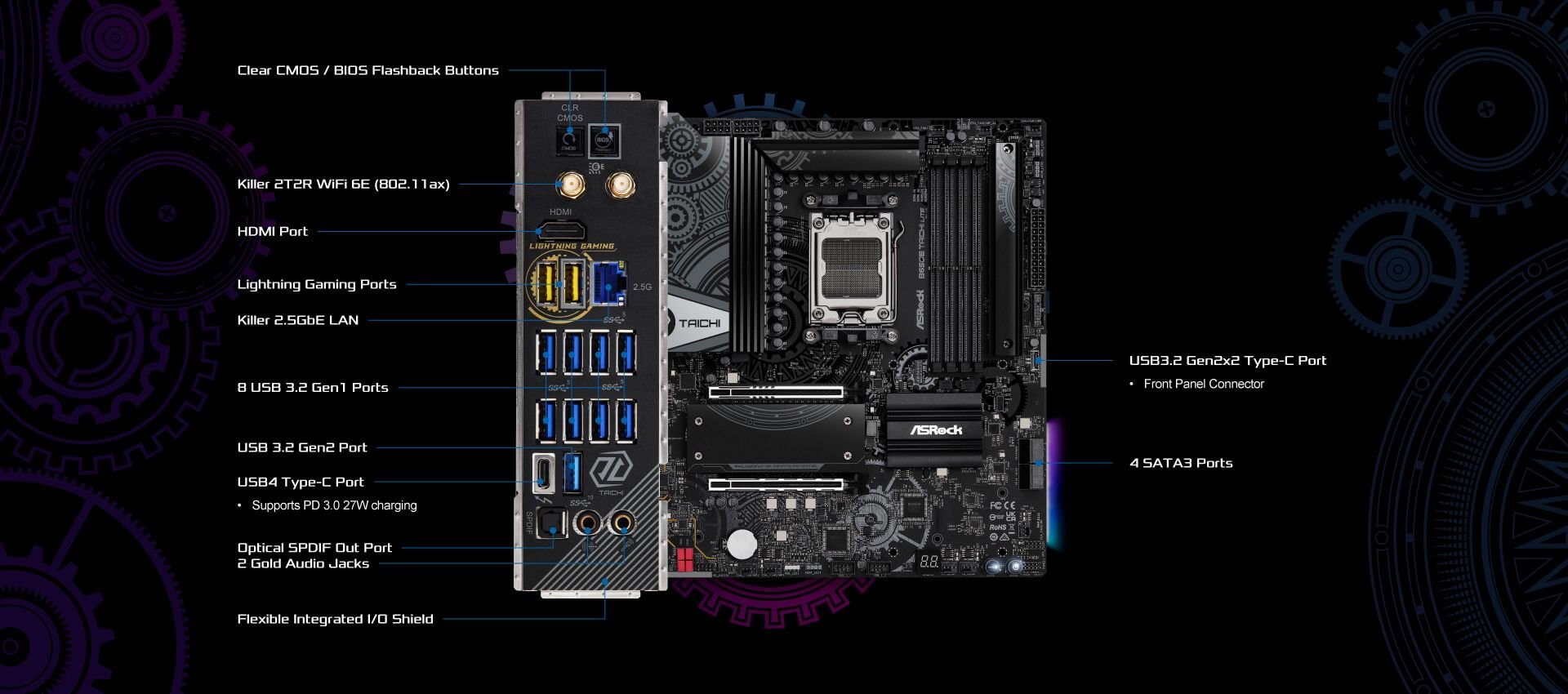 ASRock > B650E Taichi Lite