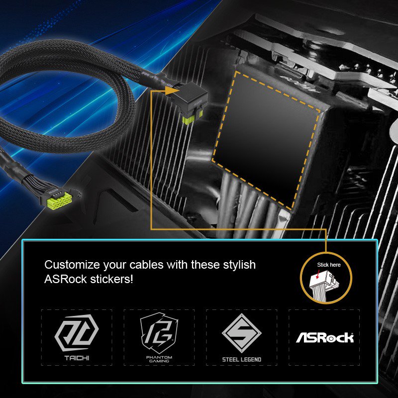 ASRock > 12V-2x6 600W / L-Type Cable