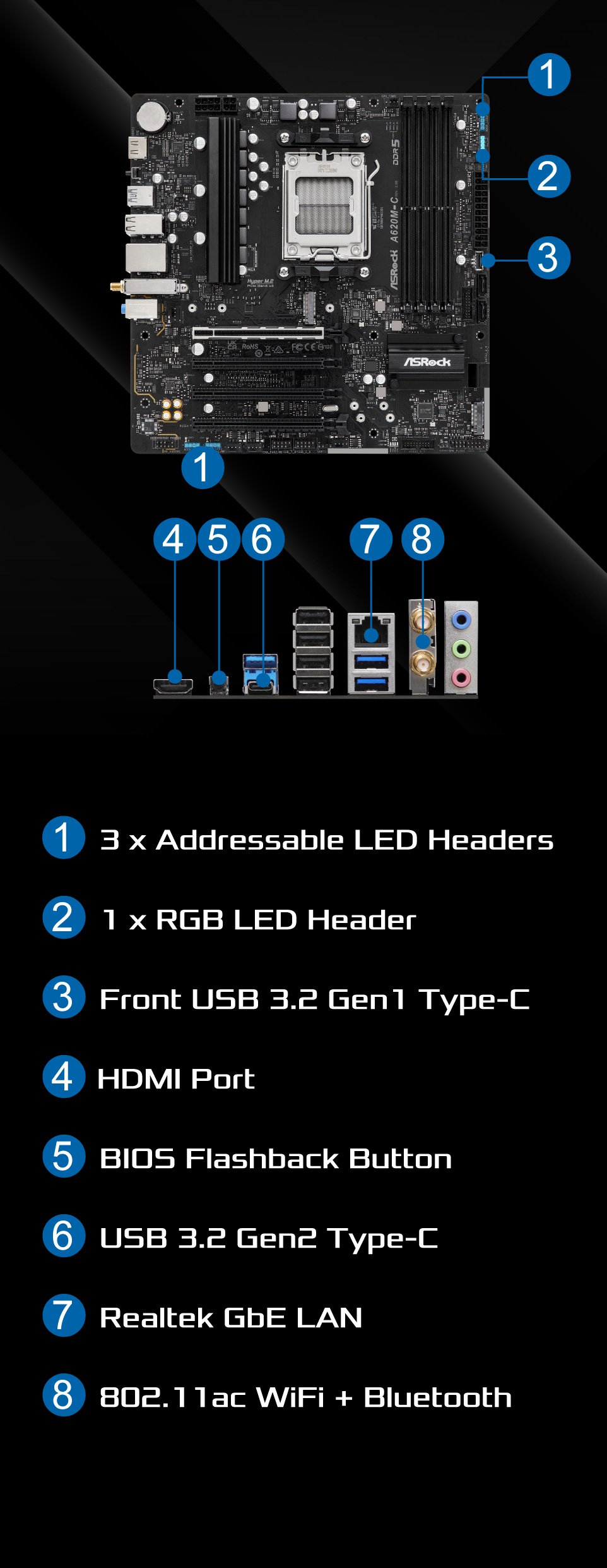 ASRock > A620M-C R2.0