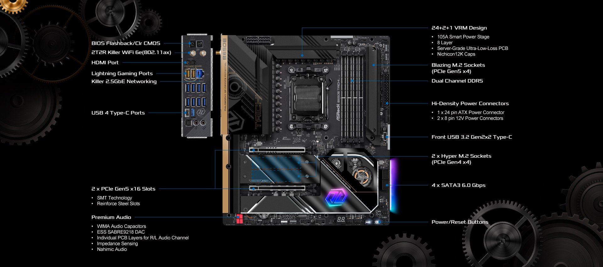 ASRock > B650E Taichi