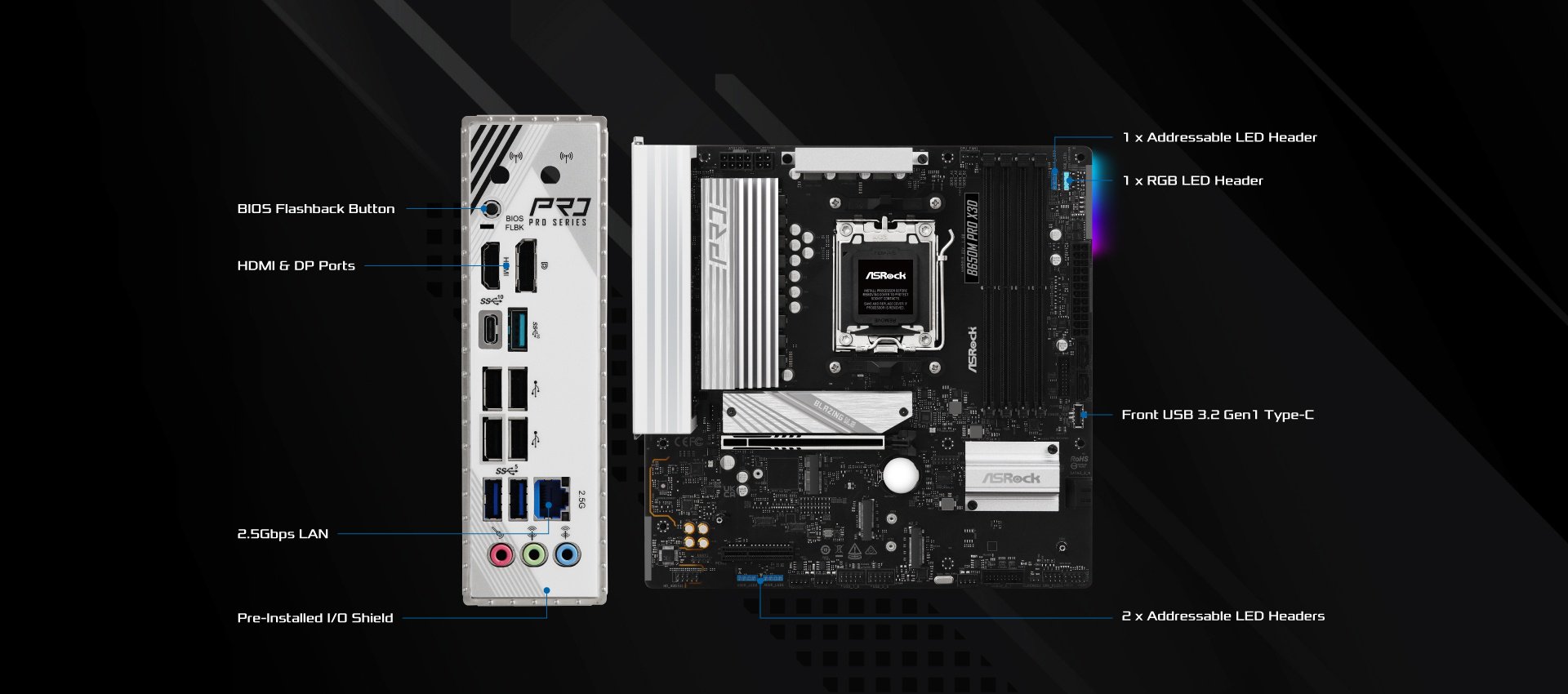 ASRock > B650M Pro X3D