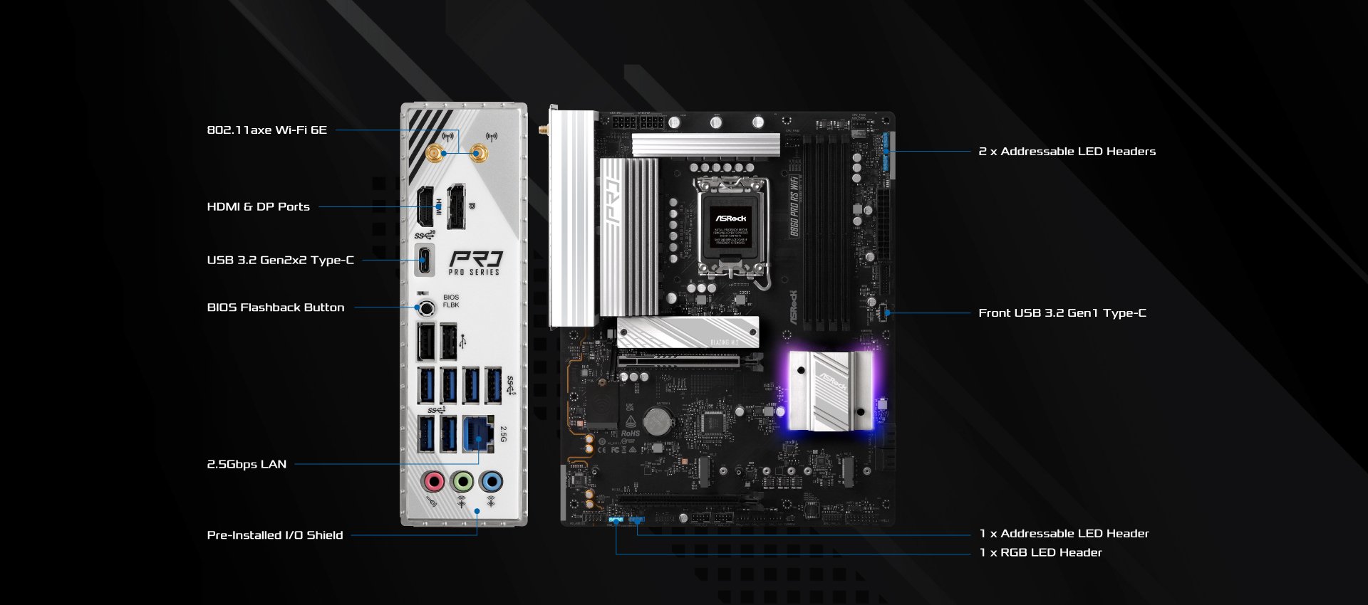 ASRock > B860 Pro RS WiFi