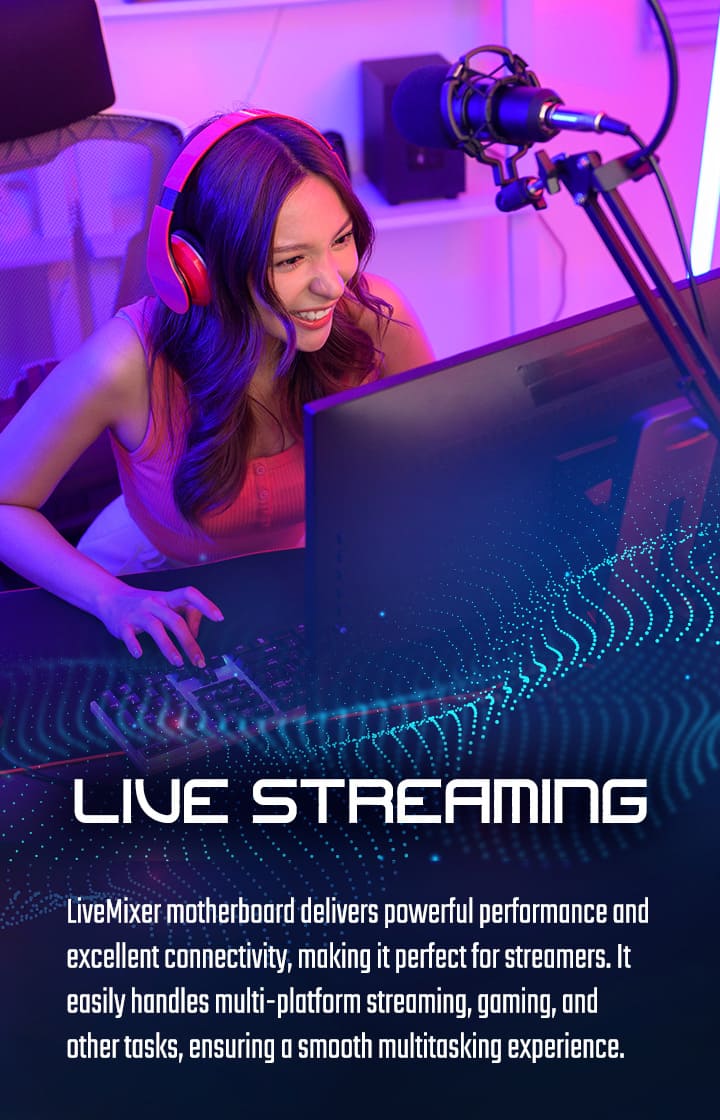 ASRock > B850 LiveMixer WiFi