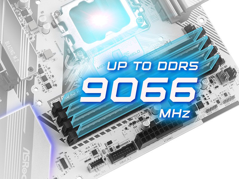 ASRock > Z890 Pro RS WiFi White
