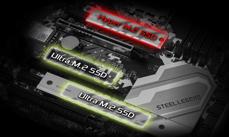 Which M.2 slots to use on Asrock Z690 steel legend : r/buildapc