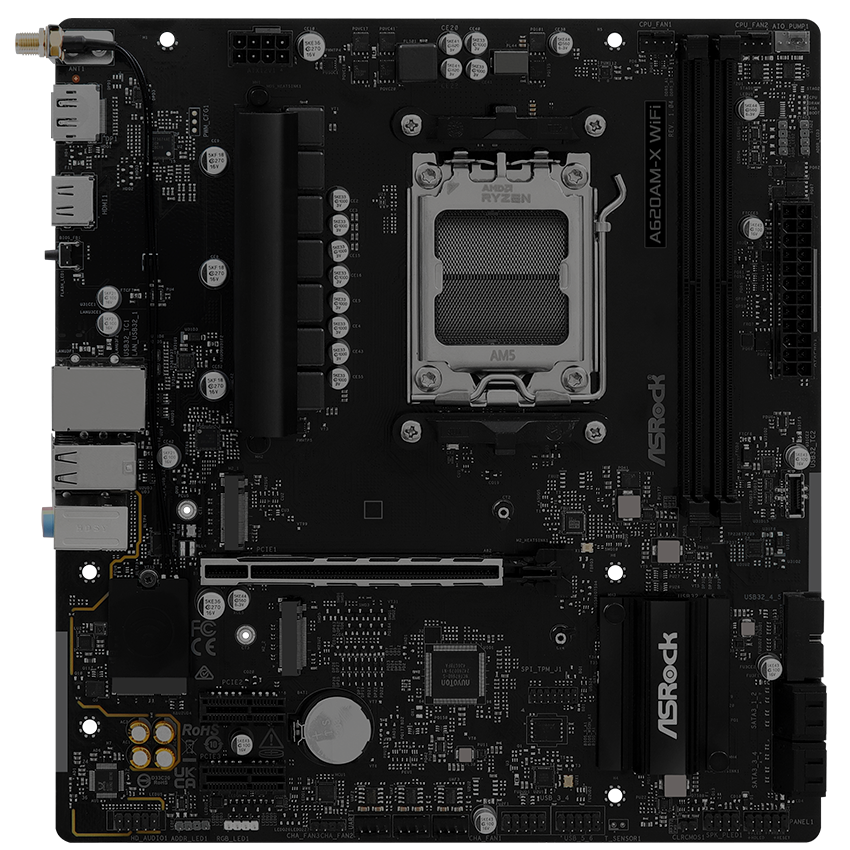 ASRock > A620AM-X WiFi