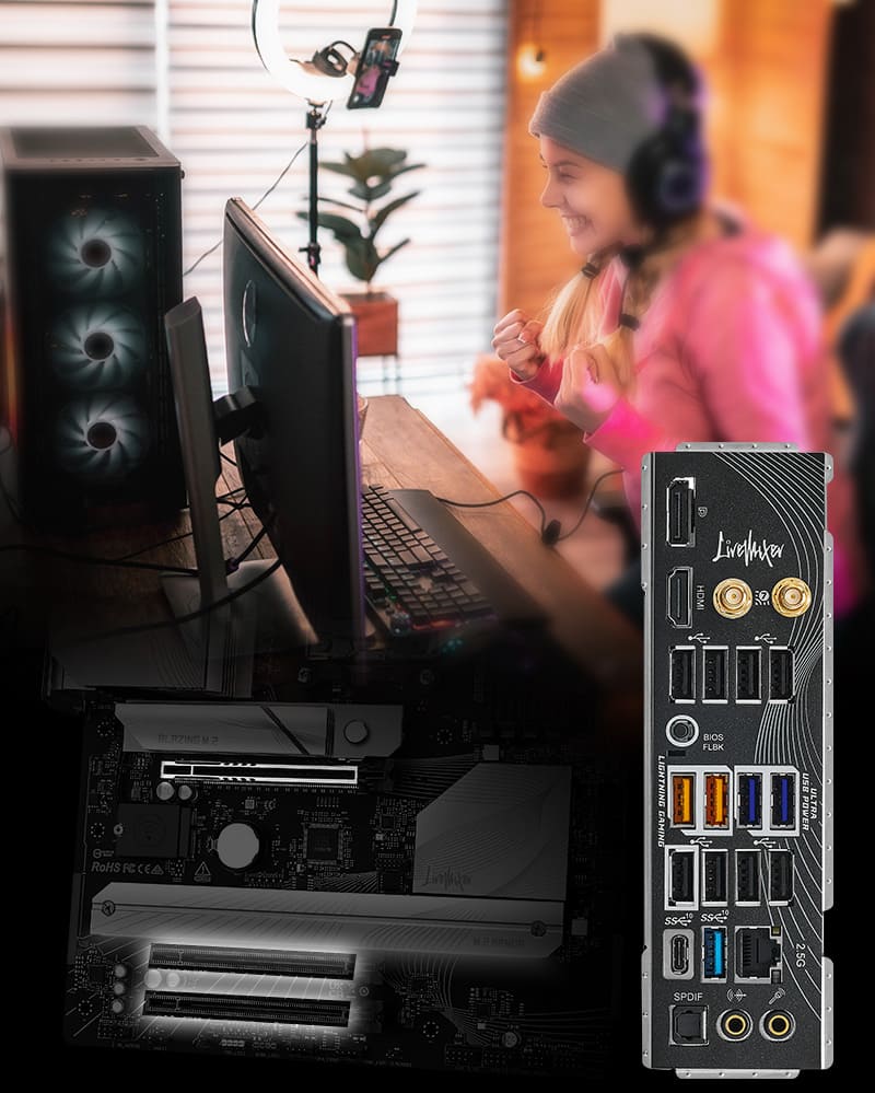 ASRock > B850 LiveMixer WiFi