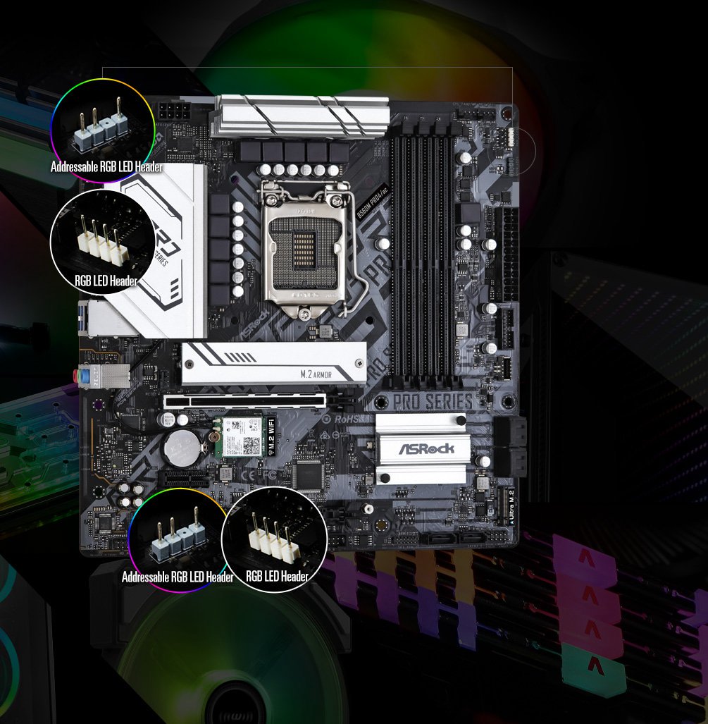 ASRock > B560M Pro4/ac