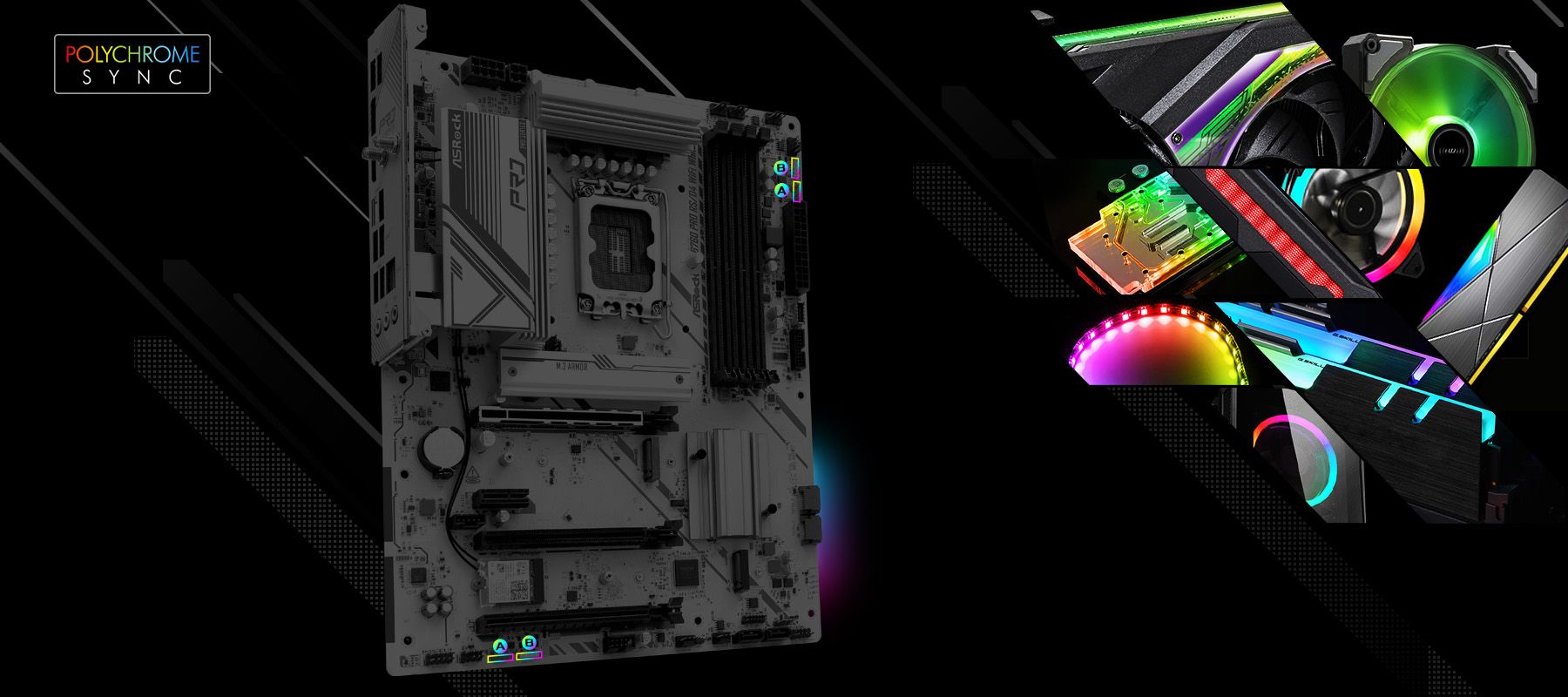 ASRock > B760 Pro RS/D4 WiFi White