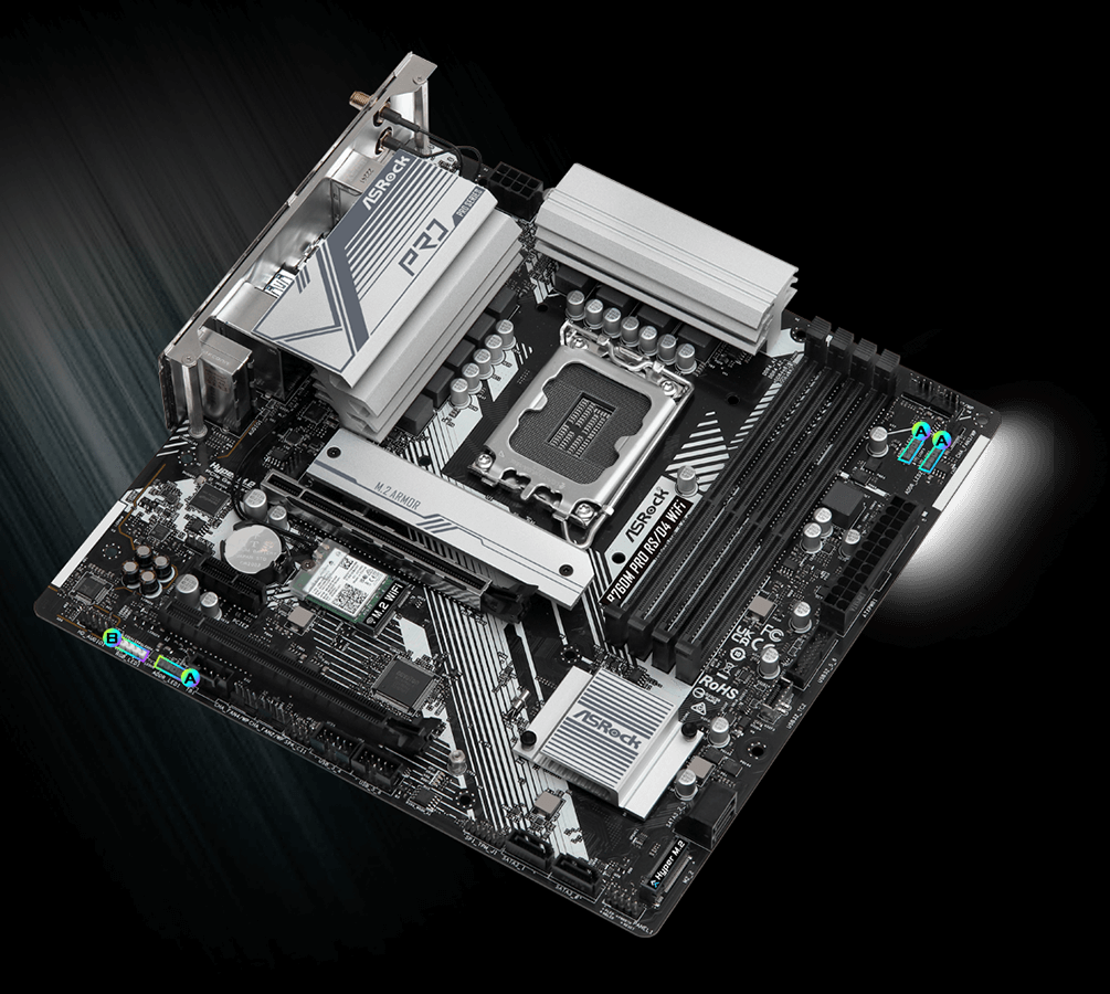 ASRock > B760M Pro RS/D4 WiFi