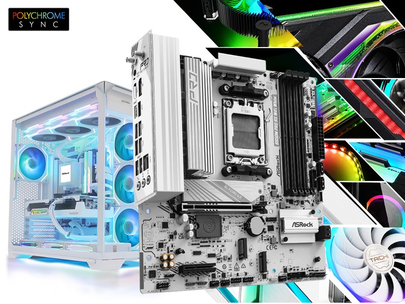 华擎科技 > B850M 匠心 WiFi White