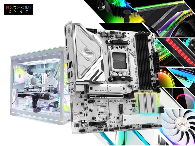 华擎科技 > B850M 钢铁传奇 WiFi