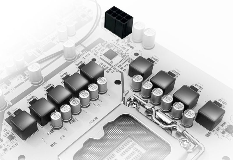 ASRock > B760M Pro RS WiFi White