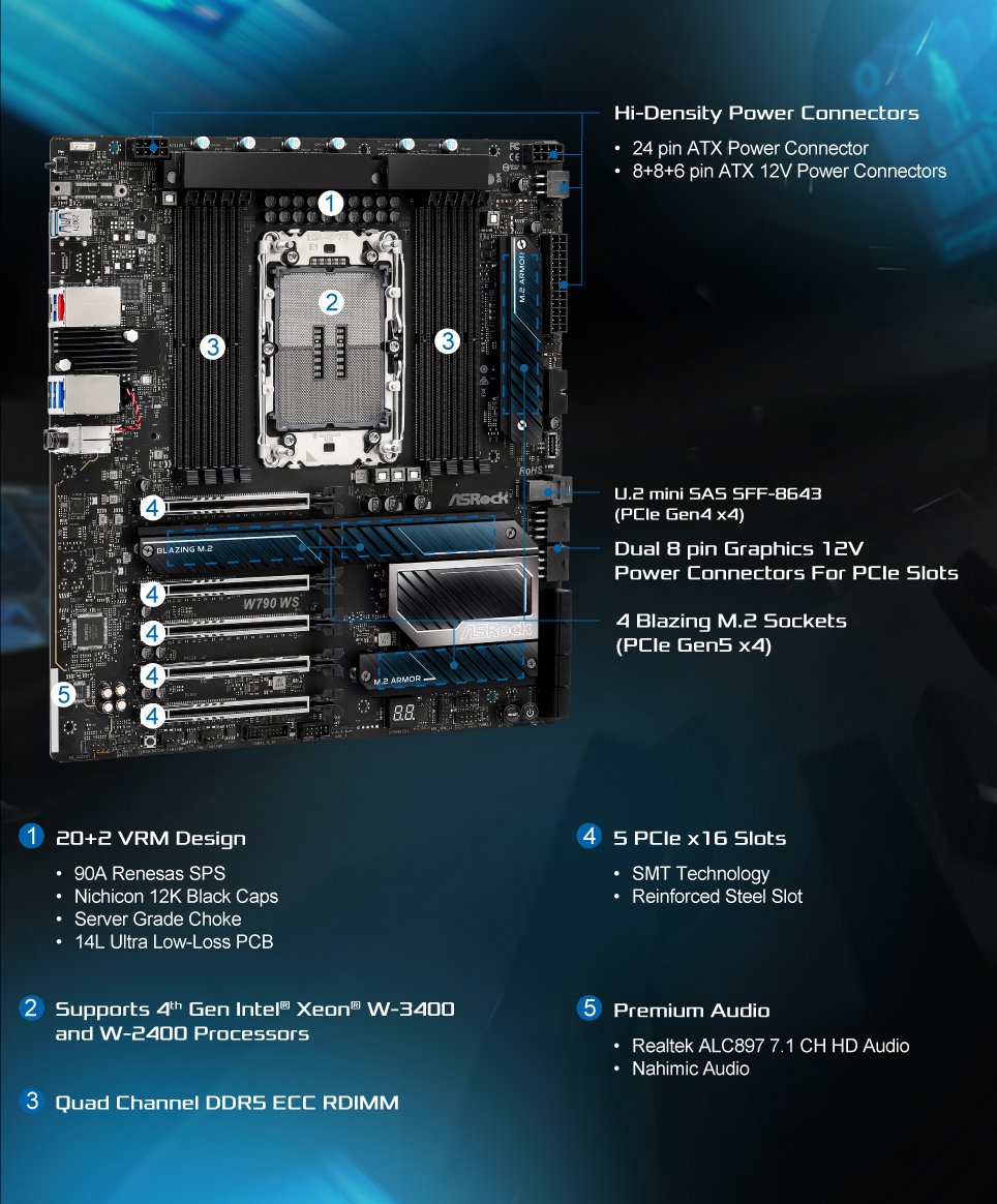 ASRock > W790 WS R2.0