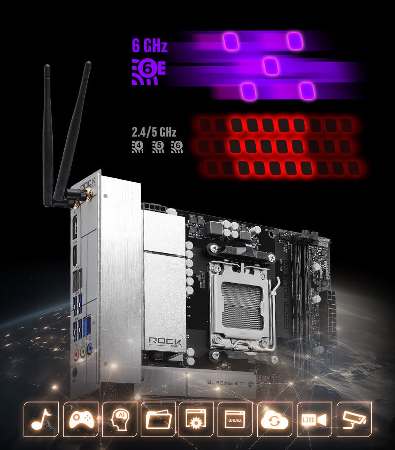 ASRock > B850M Rock WiFi