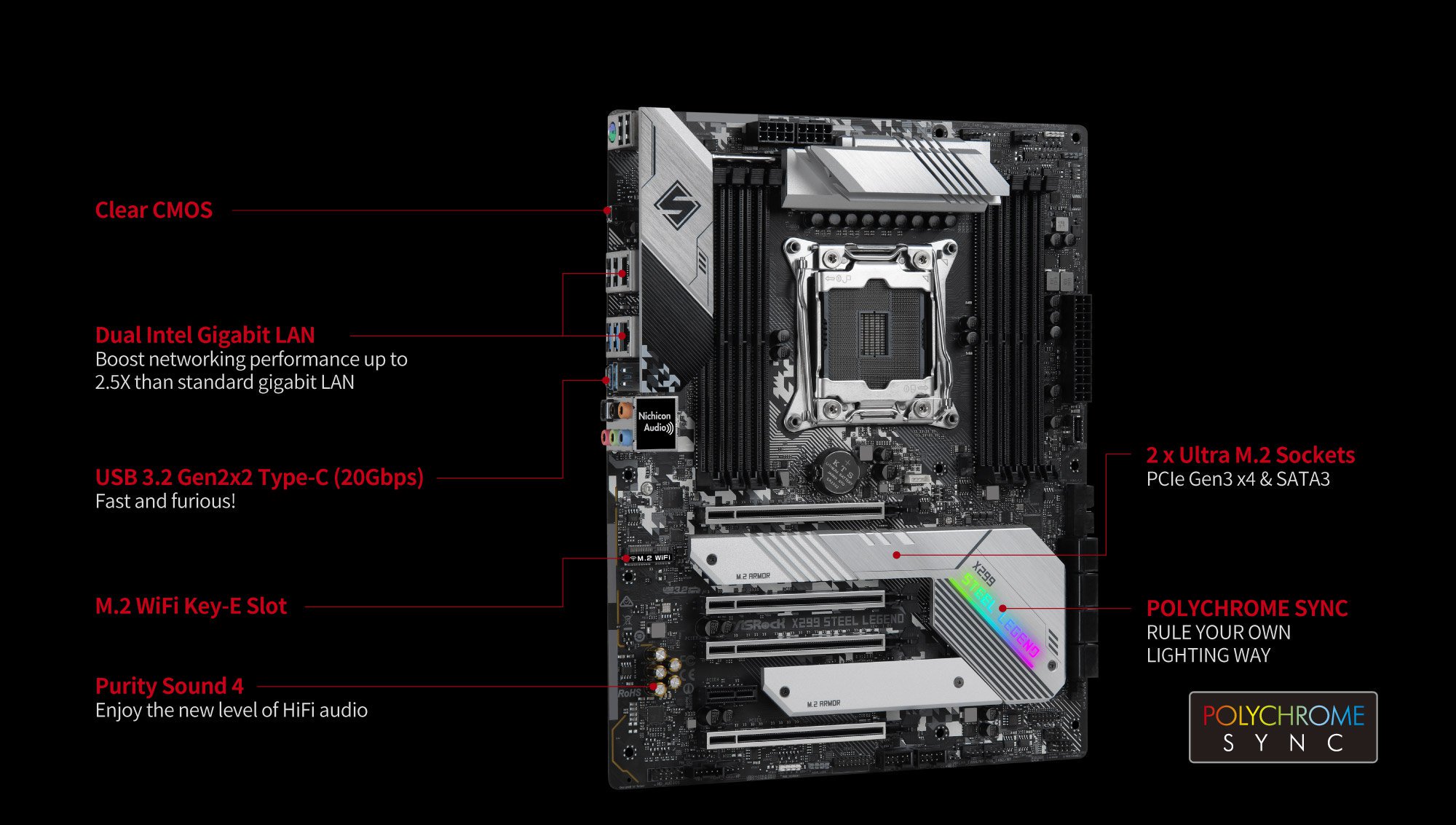 ASRock > X299 Steel Legend