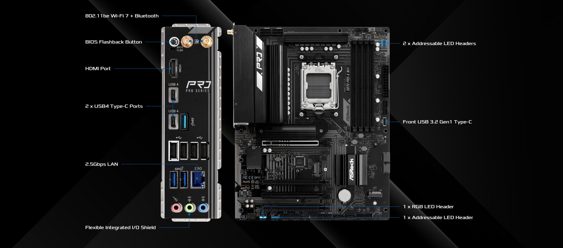 ASRock > X870 Pro-A WiFi