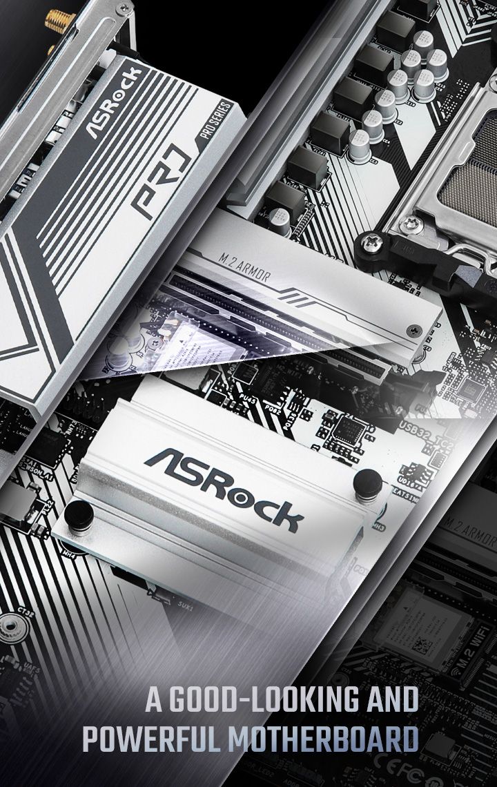 ASRock > A620M Pro RS WiFi