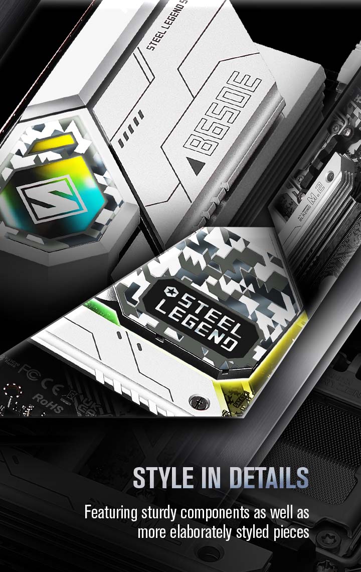 ASRock > B650E Steel Legend WiFi