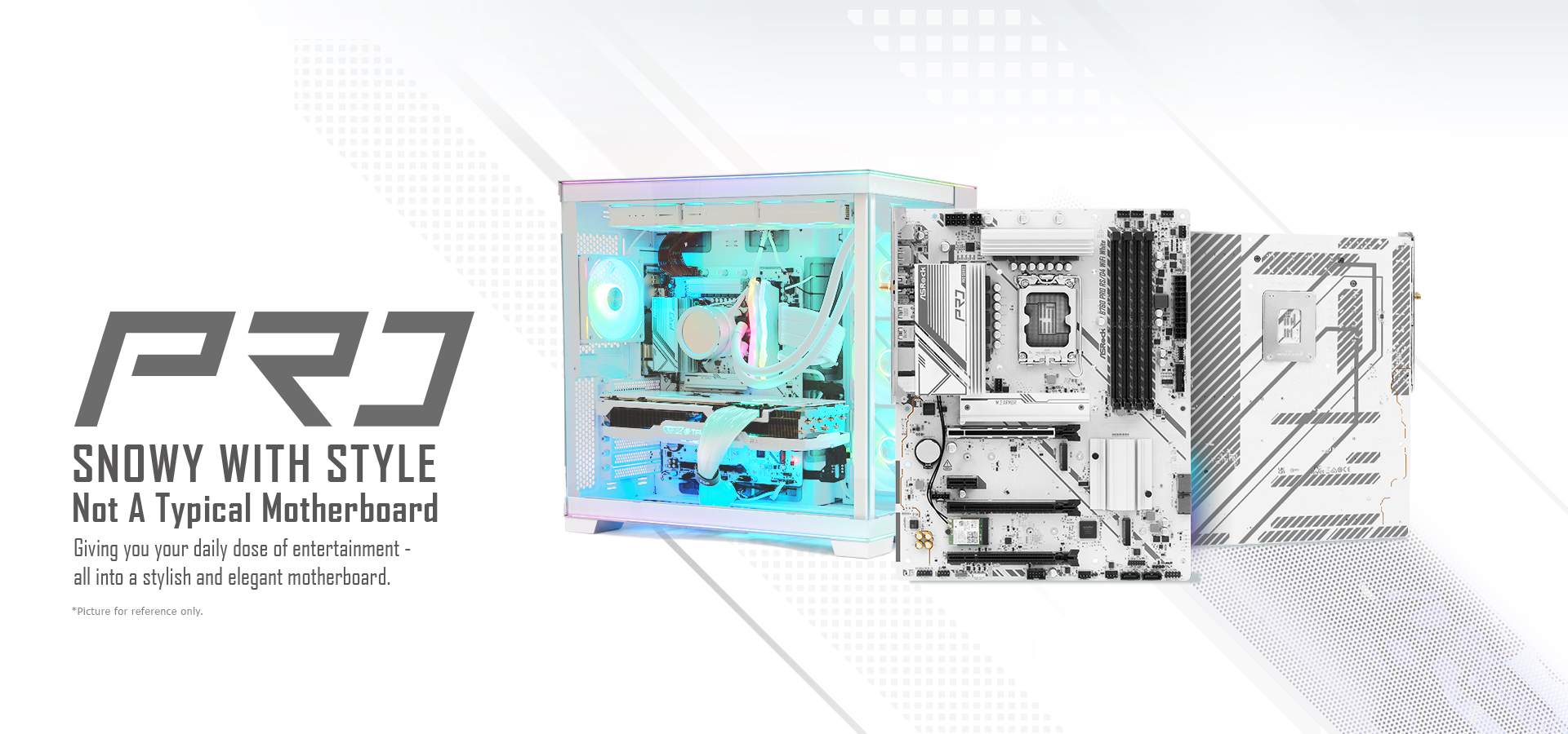 ASRock > B760 Pro RS/D4 WiFi White