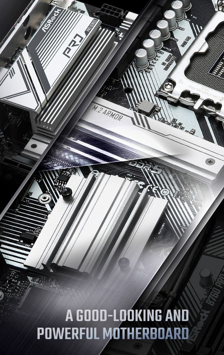 ASRock > B760 Pro RS/D4 WiFi