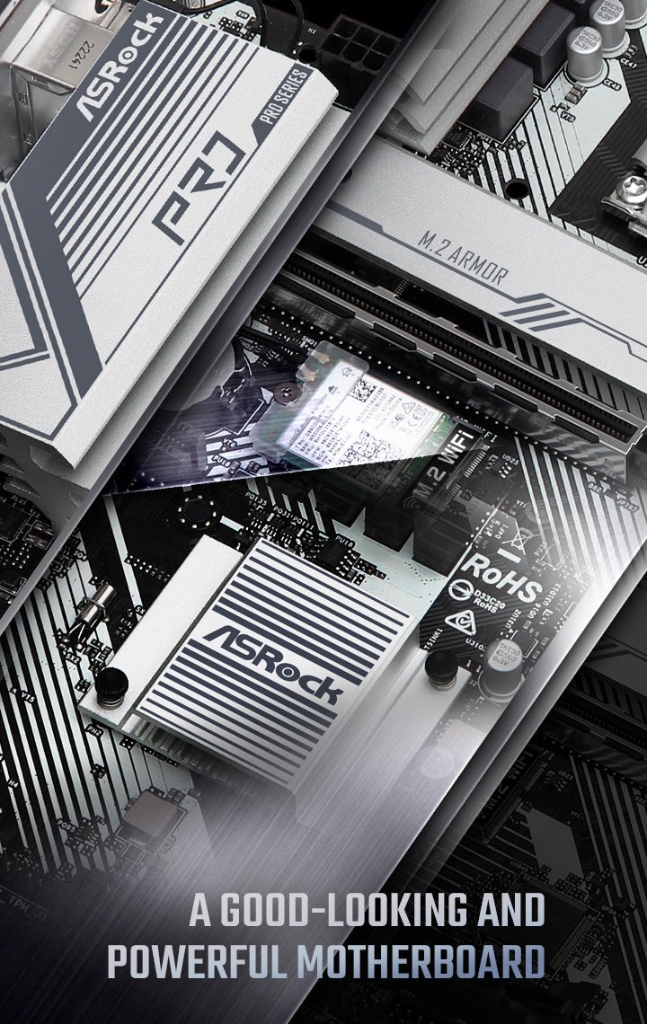 ASRock > B760M Pro RS/D4 WiFi