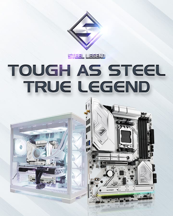 ASRock > B850 Steel Legend WiFi