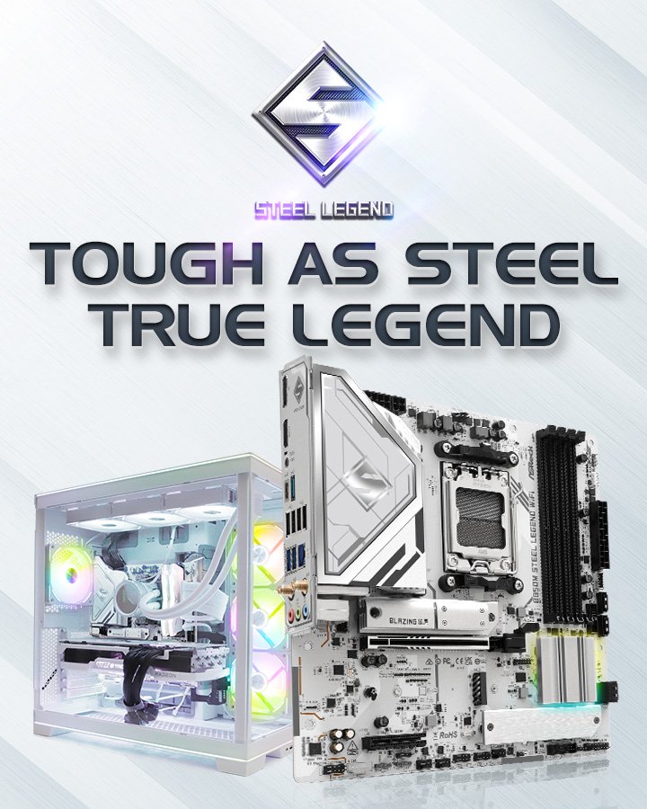 ASRock > B850M Steel Legend WiFi