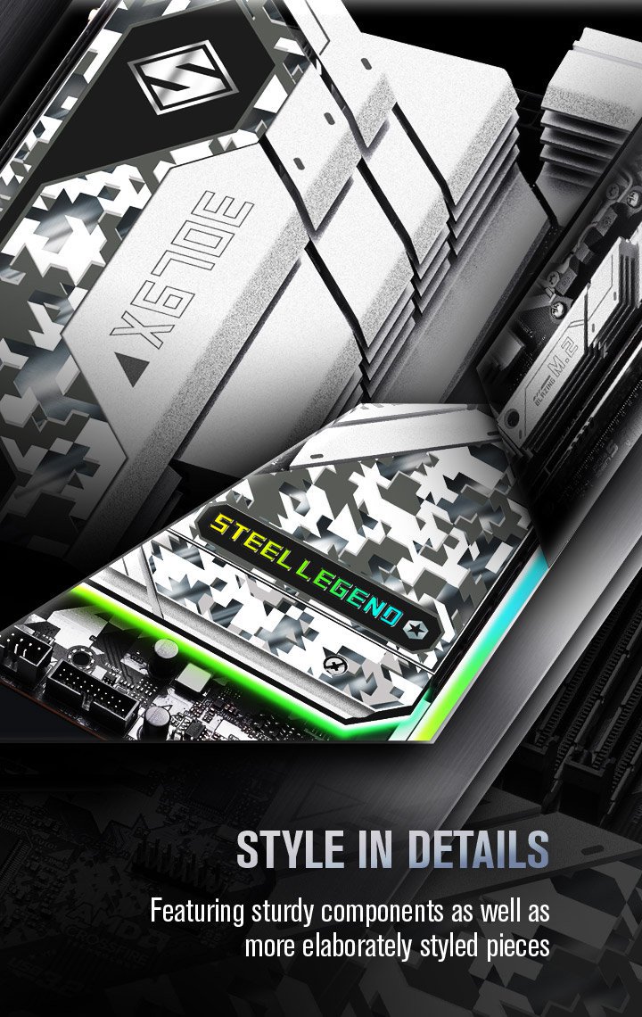 ASRock > X670E Steel Legend