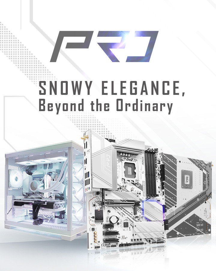 ASRock > Z890 Pro RS WiFi White