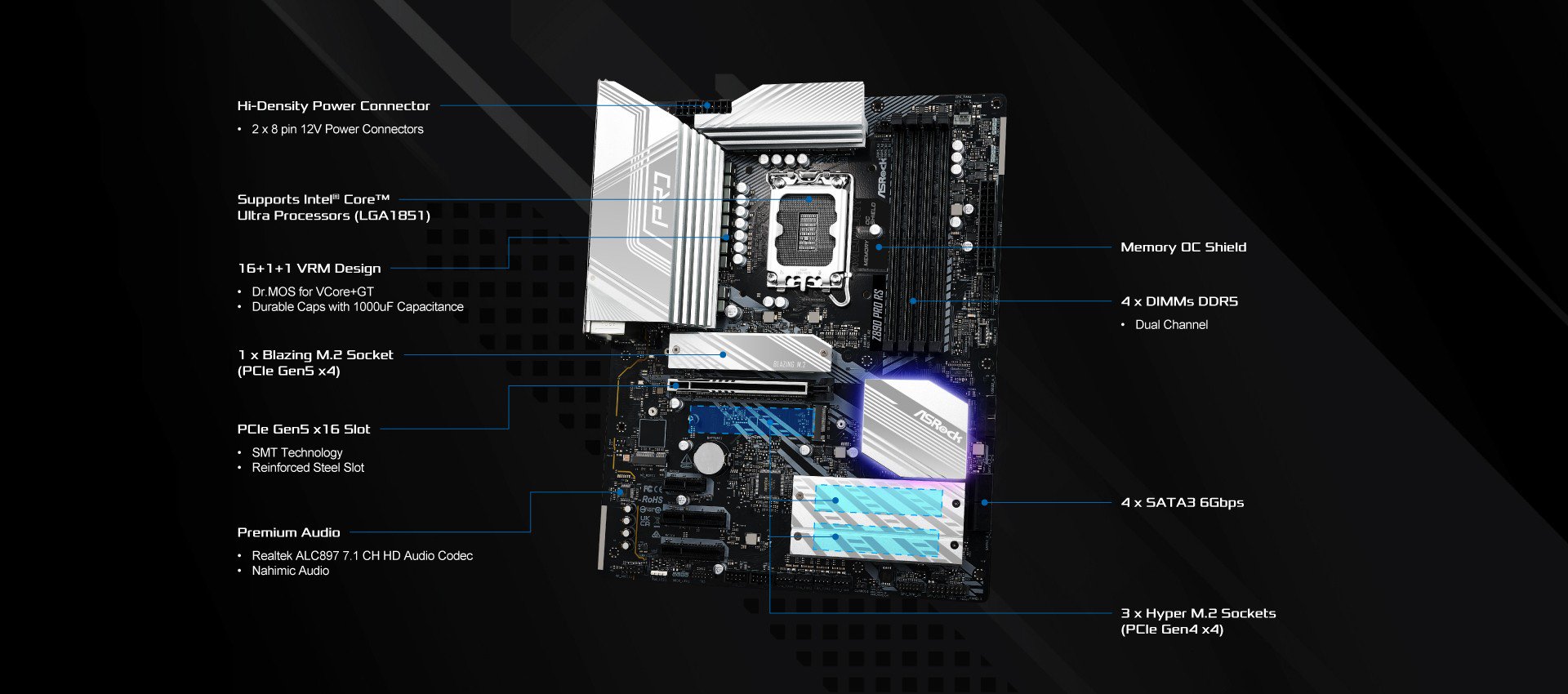 ASRock > Z890 Pro RS
