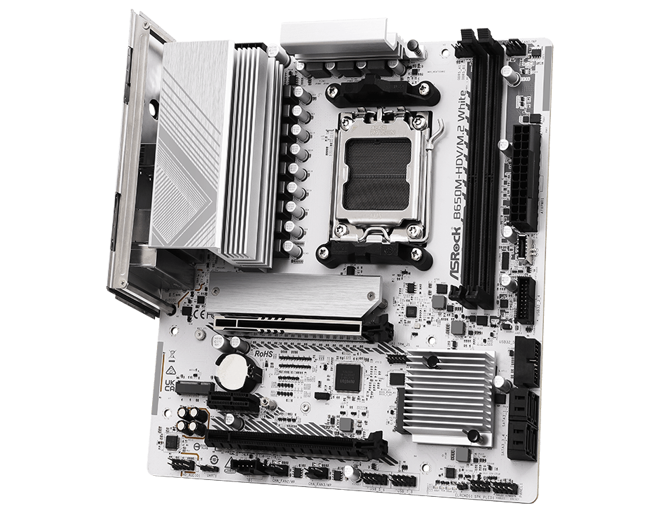 ASRock > B650M-HDV/M.2 White
