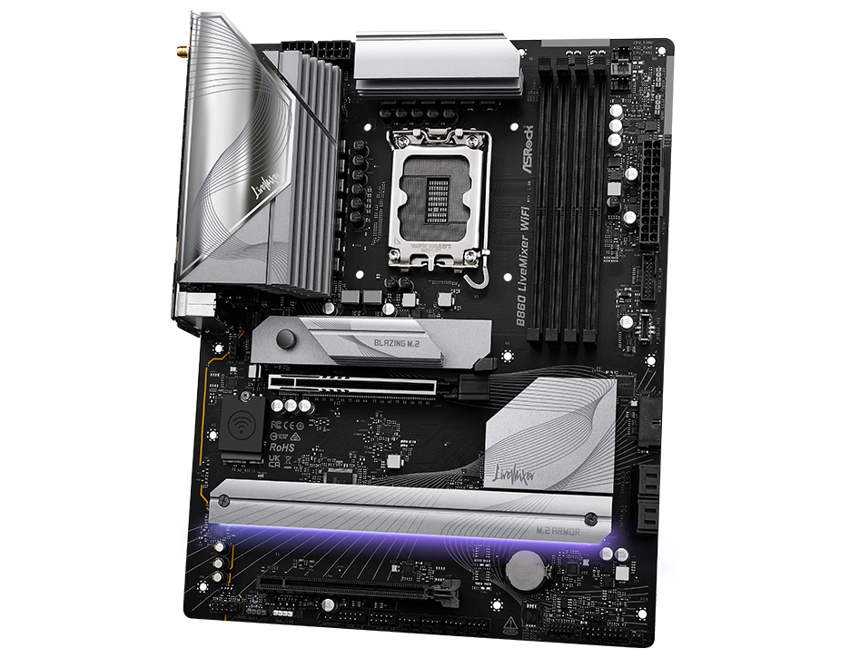ASRock > B860 LiveMixer WiFi
